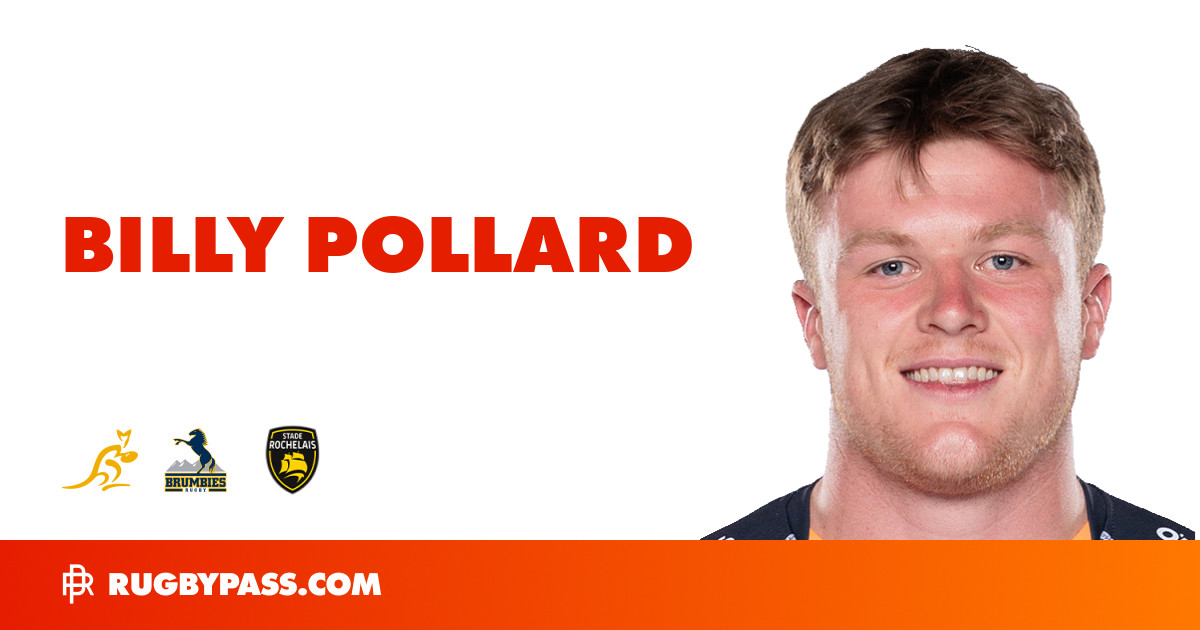Billy Pollard Rugby Bio | News, Stats, Age, Height & Team | RugbyPass