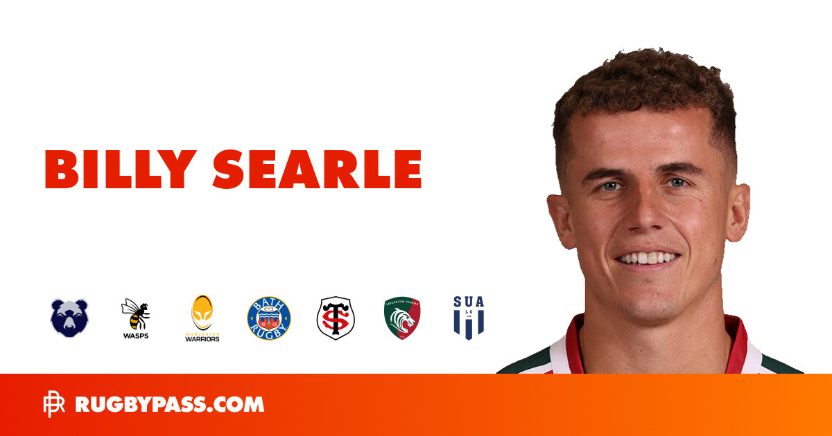 Billy Searle Rugby Bio | News, Stats, Age, Height & Team | RugbyPass