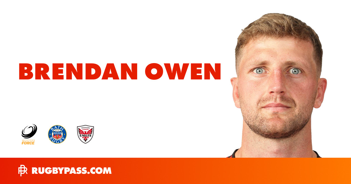 Brendan Owen Rugby Bio | News, Stats, Age, Height & Team | RugbyPass