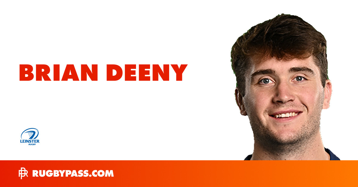 Brian Deeny Rugby Bio | News, Stats, Age, Height & Team | RugbyPass
