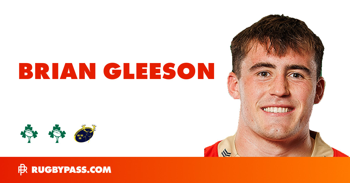 Brian Gleeson Rugby Bio | News, Stats, Age, Height & Team | RugbyPass