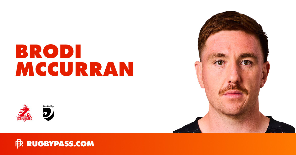 Brodi McCurran Rugby Bio | News, Stats, Age, Height & Team | RugbyPass