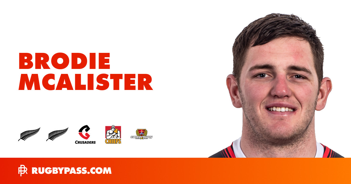 Brodie McAlister Rugby Bio | News, Stats, Age, Height & Team | RugbyPass