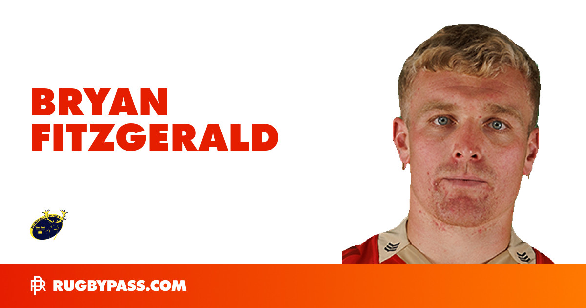 Bryan Fitzgerald Rugby Bio | News, Stats, Age, Height & Team | RugbyPass