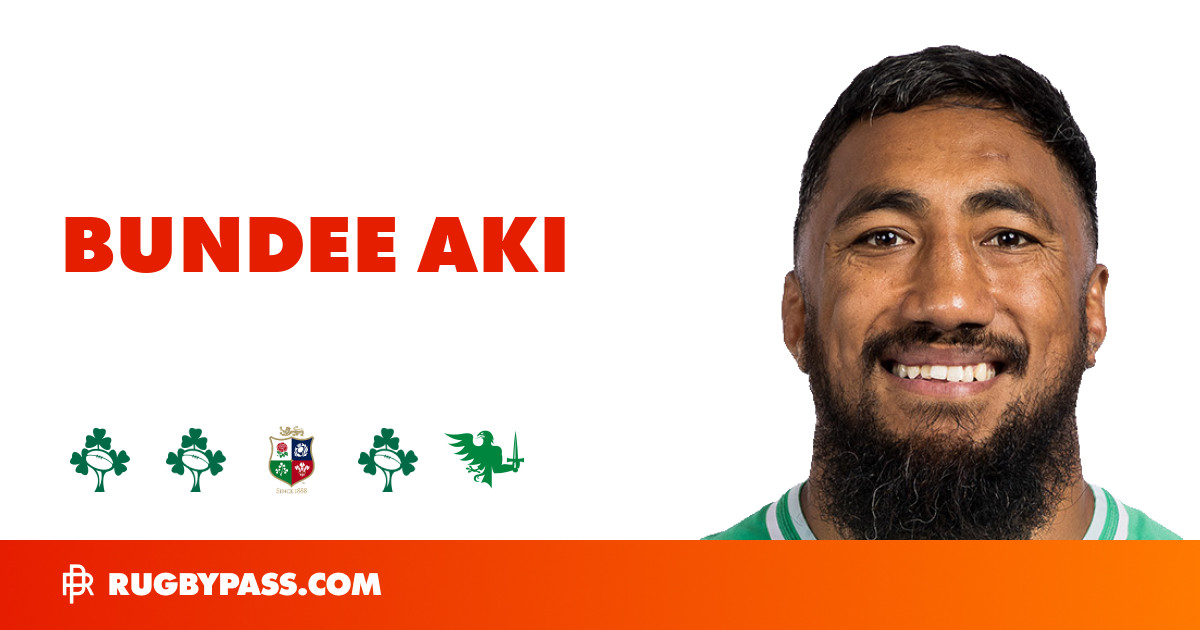 Bundee Aki Rugby | Bundee Aki News, Stats & Team | RugbyPass