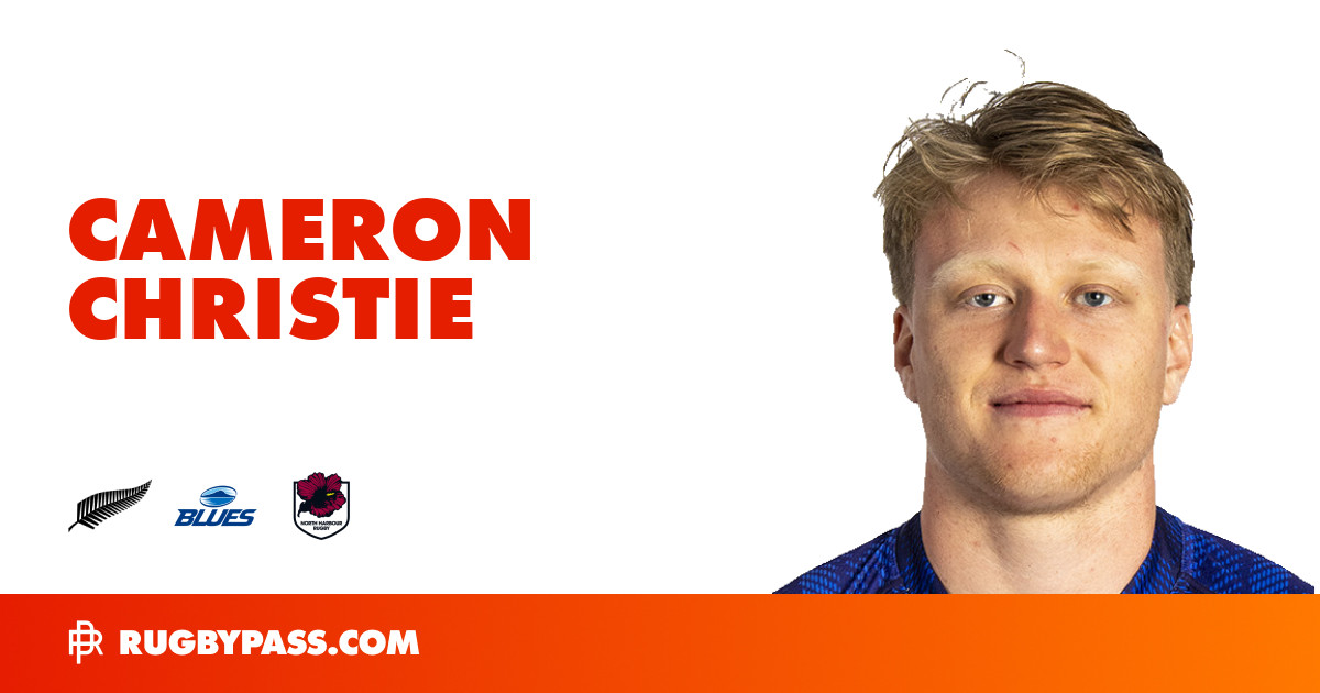 Cameron Christie Rugby Bio | News, Stats, Age, Height & Team | RugbyPass