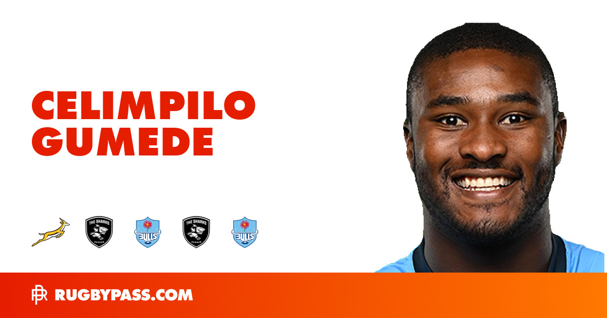 Celimpilo Gumede Rugby Bio | News, Stats, Age, Height & Team | RugbyPass