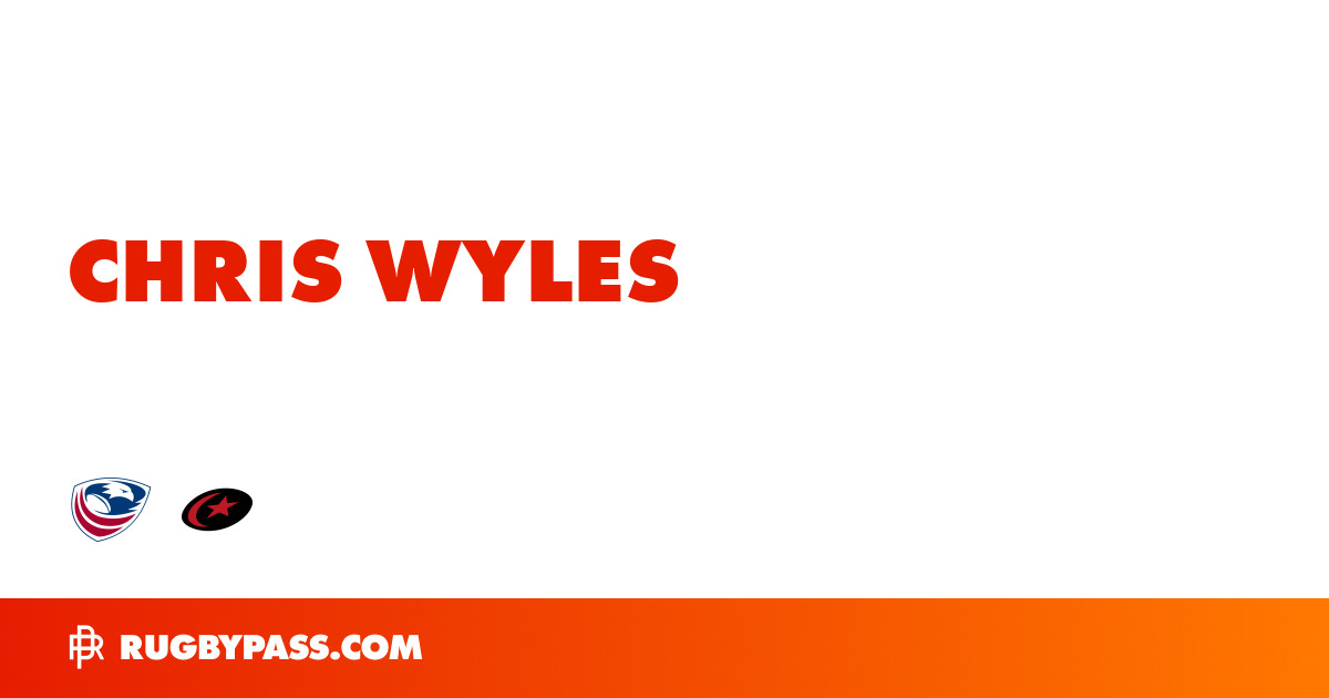 Chris Wyles Rugby Bio | News, Stats, Age, Height & Team | RugbyPass