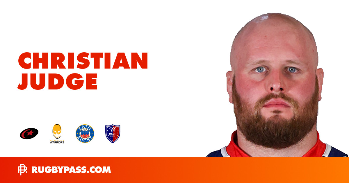Christian Judge Rugby Bio | News, Stats, Age, Height & Team | RugbyPass