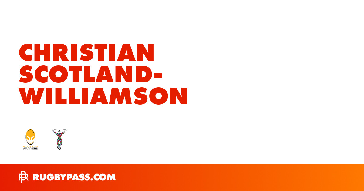 Christian Scotland-Williamson Rugby Bio | News, Stats, Age, Height ...