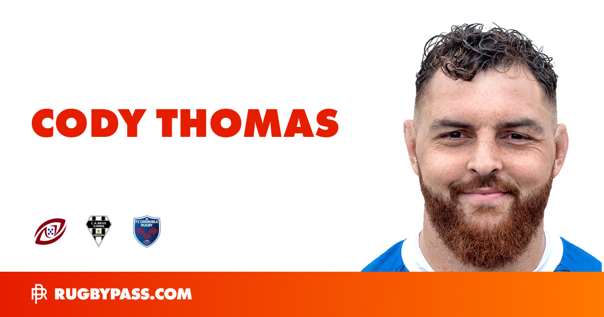 Cody Thomas Rugby Bio | News, Stats, Age, Height & Team | RugbyPass