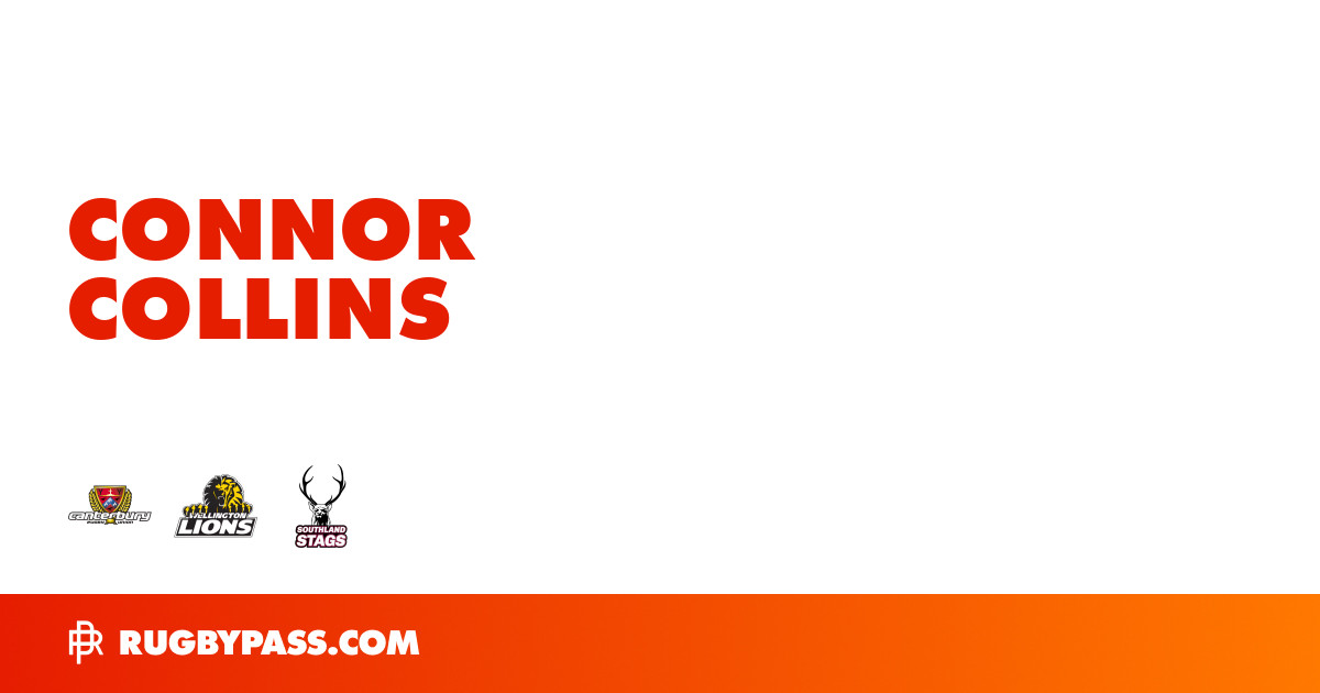 Connor Collins Rugby Bio | News, Stats, Age, Height & Team | RugbyPass
