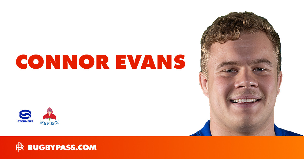 Connor Evans Rugby Bio | News, Stats, Age, Height & Team | RugbyPass