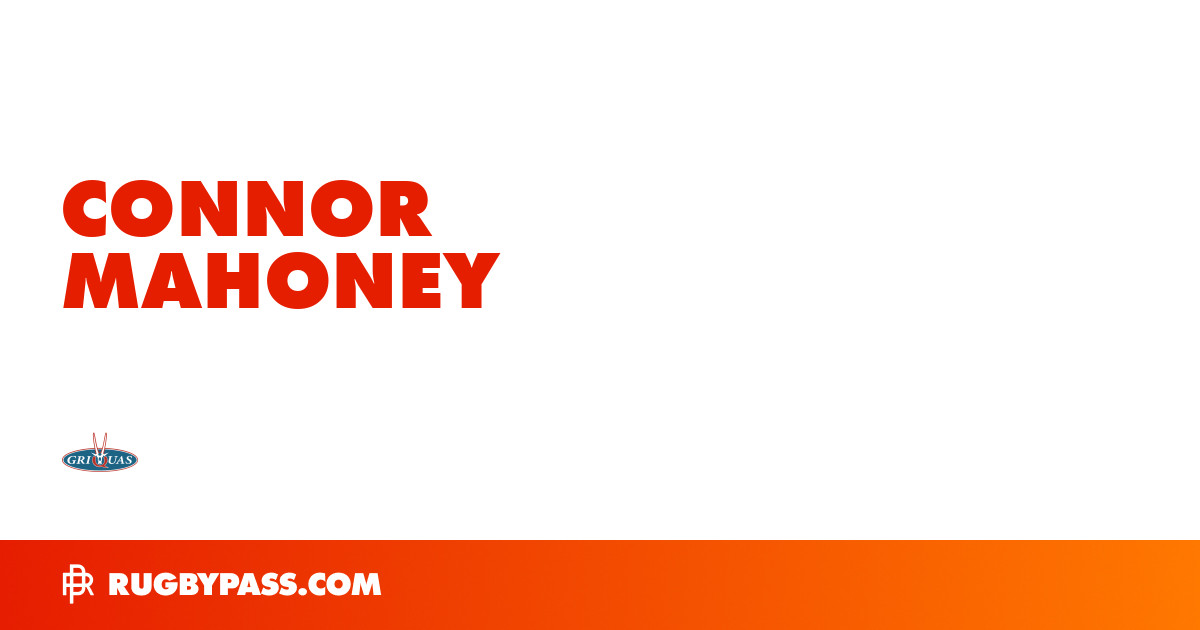 Connor Mahoney Rugby Bio | News, Stats, Age, Height & Team | RugbyPass