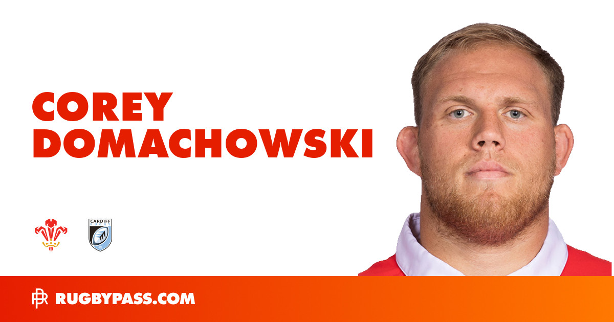 Corey Domachowski Rugby Bio | News, Stats, Age, Height & Team | RugbyPass