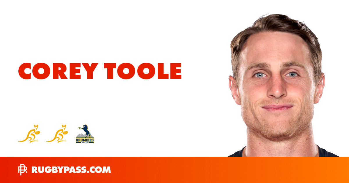Corey Toole Rugby Bio | News, Stats, Age, Height & Team | RugbyPass