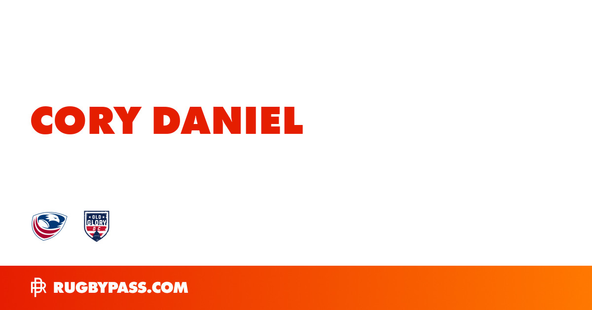 Cory Daniel Rugby Bio | News, Stats, Age, Height & Team | RugbyPass