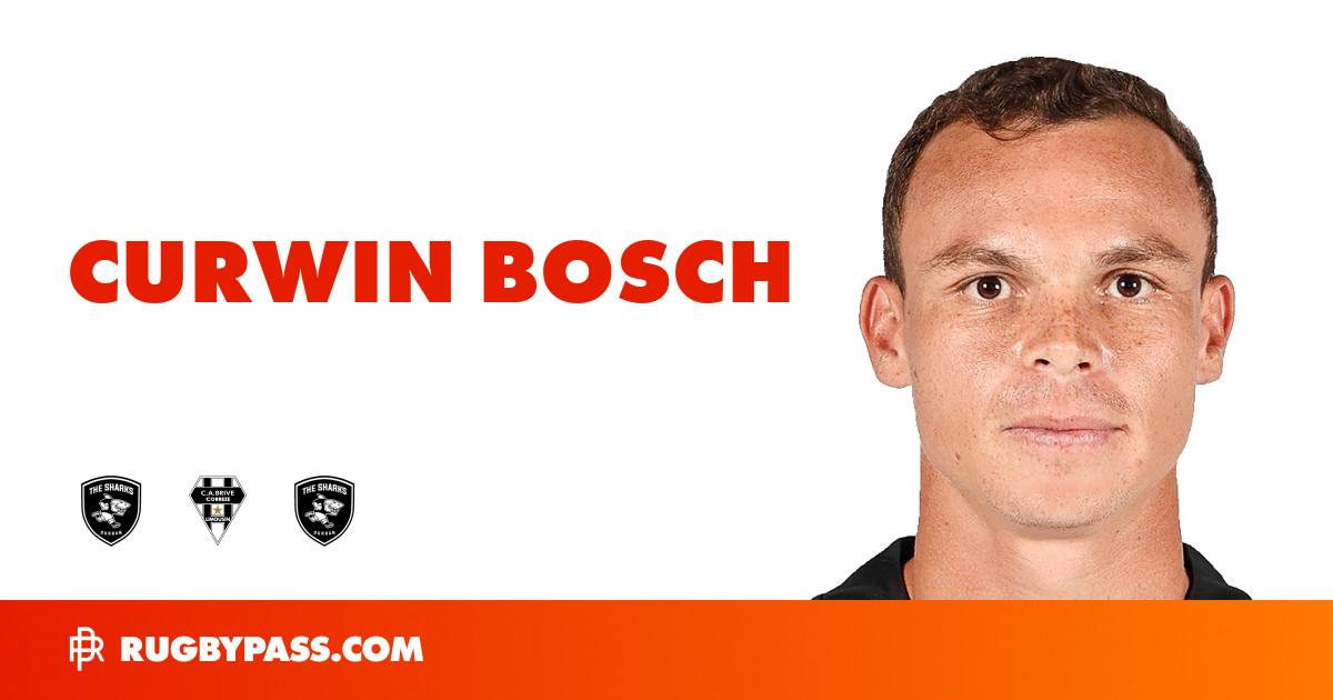 Curwin Bosch Rugby Bio | News, Stats, Age, Height & Team | RugbyPass