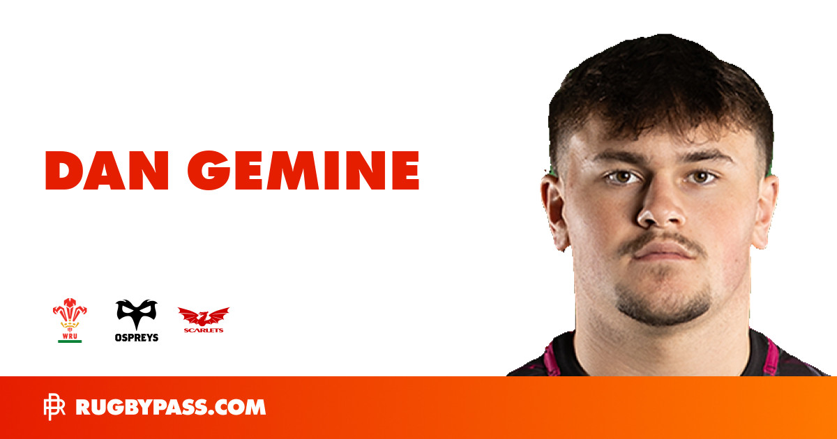 Dan Gemine Rugby Bio | News, Stats, Age, Height & Team | RugbyPass