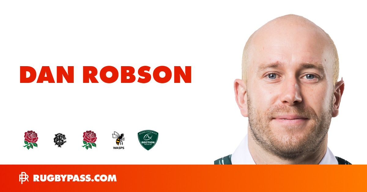 Dan Robson Rugby Bio | News, Stats, Age, Height & Team | RugbyPass