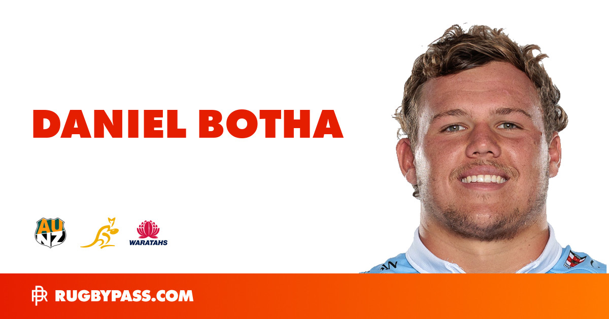 Daniel Botha Rugby Bio | News, Stats, Age, Height & Team | RugbyPass