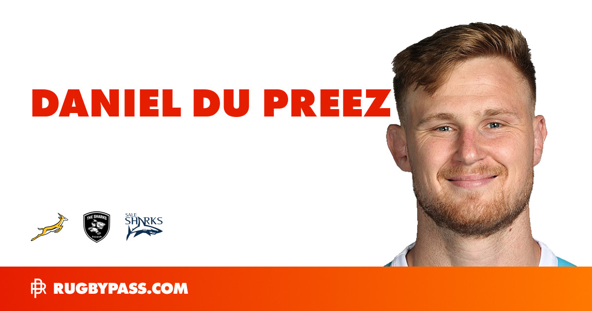 Daniel du Preez Rugby Bio | News, Stats, Age, Height & Team | RugbyPass