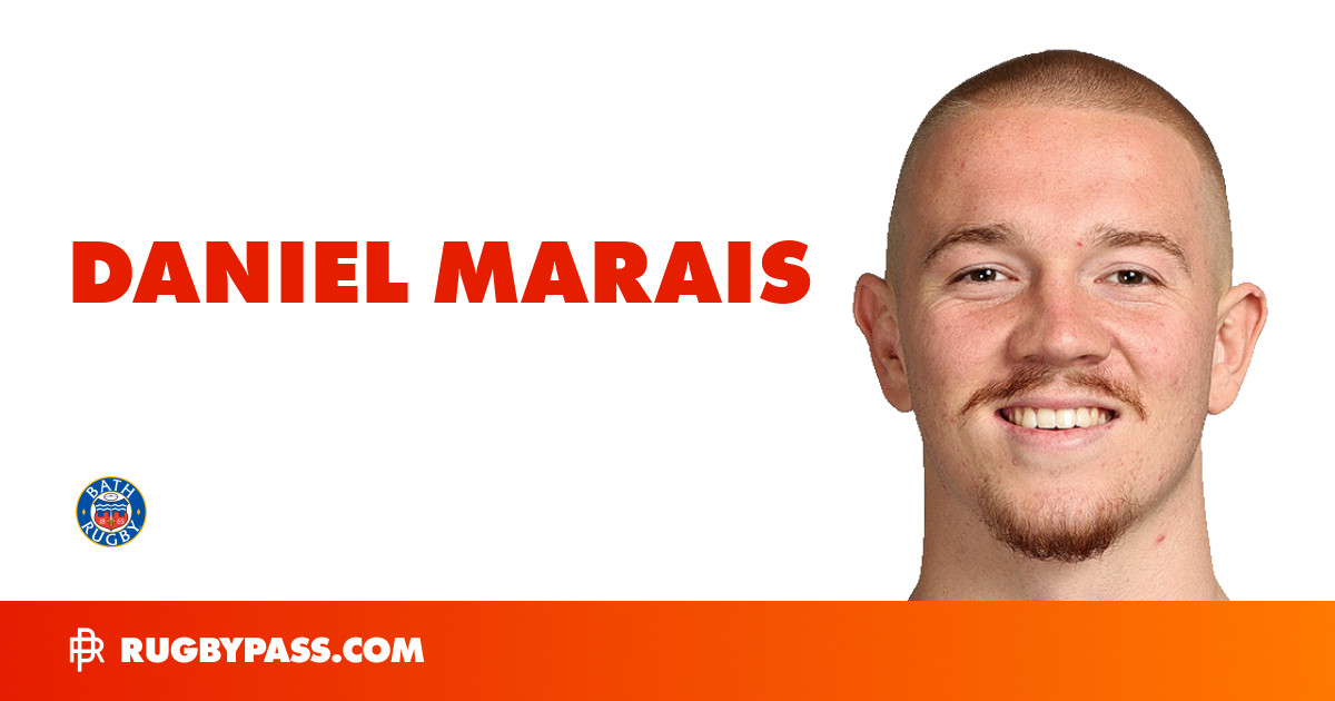 Daniel Marais Rugby Bio | News, Stats, Age, Height & Team | RugbyPass