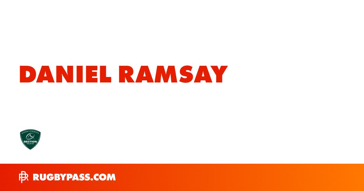 Daniel Ramsay Rugby Bio | News, Stats, Age, Height & Team | RugbyPass