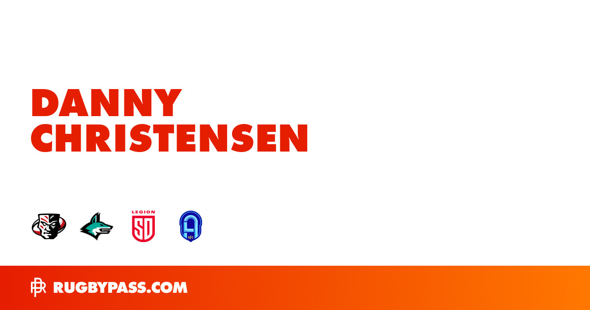 Danny Christensen Rugby Bio | News, Stats, Age, Height & Team | RugbyPass