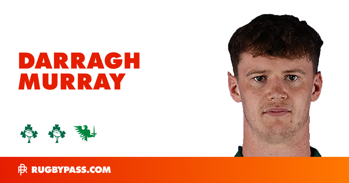 Darragh Murray Rugby Bio | News, Stats, Age, Height & Team | RugbyPass
