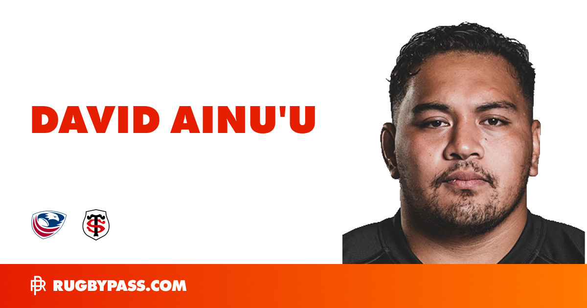 David Ainu'u Rugby Bio | News, Stats, Age, Height & Team | RugbyPass