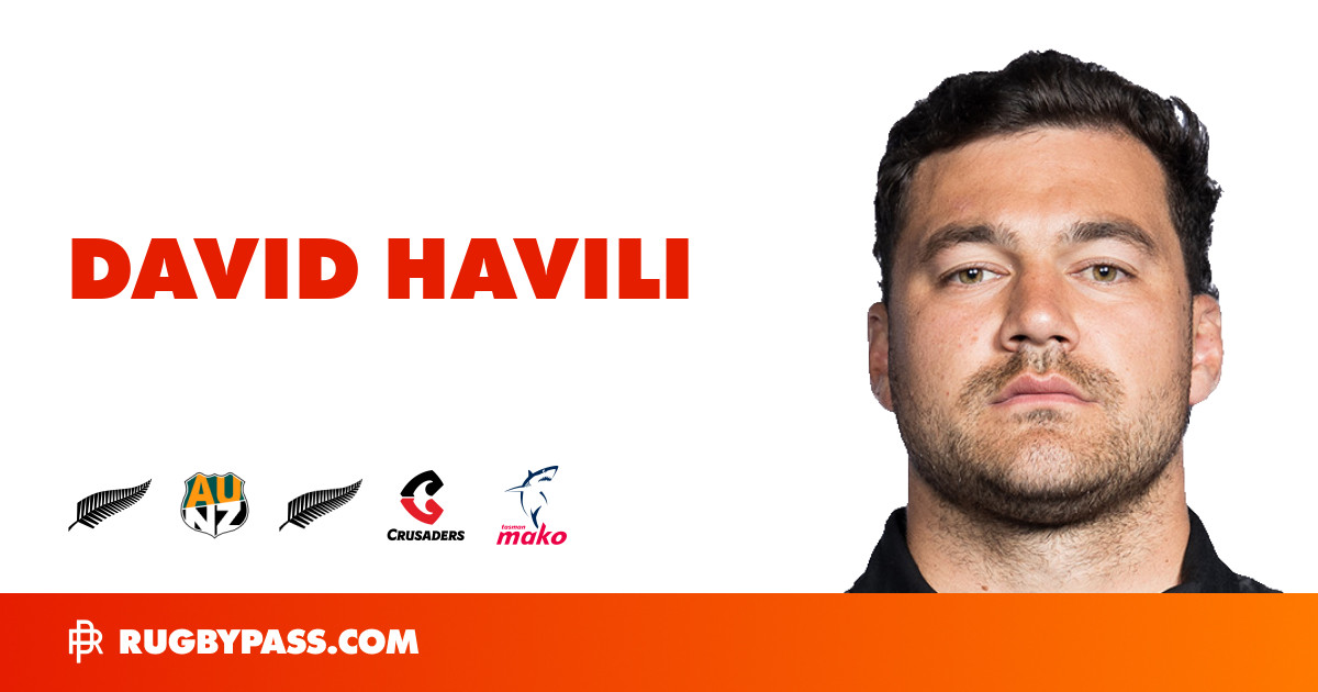 David Havili Rugby Bio | News, Stats, Age, Height & Team | RugbyPass