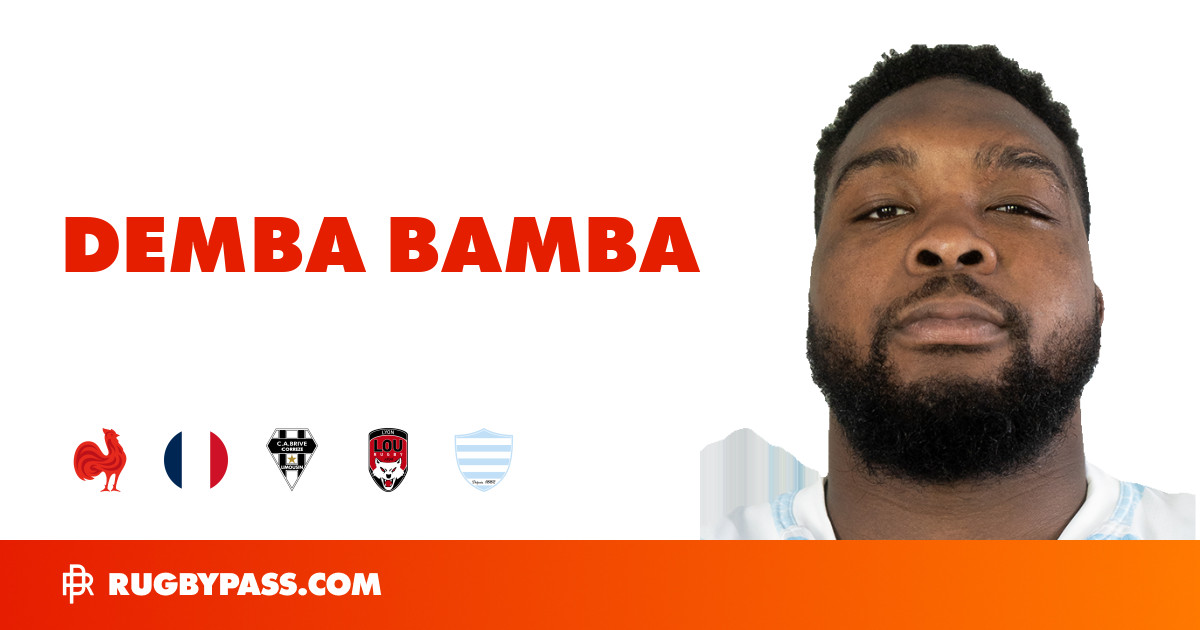 Demba Bamba Rugby Bio | News, Stats, Age, Height & Team | RugbyPass