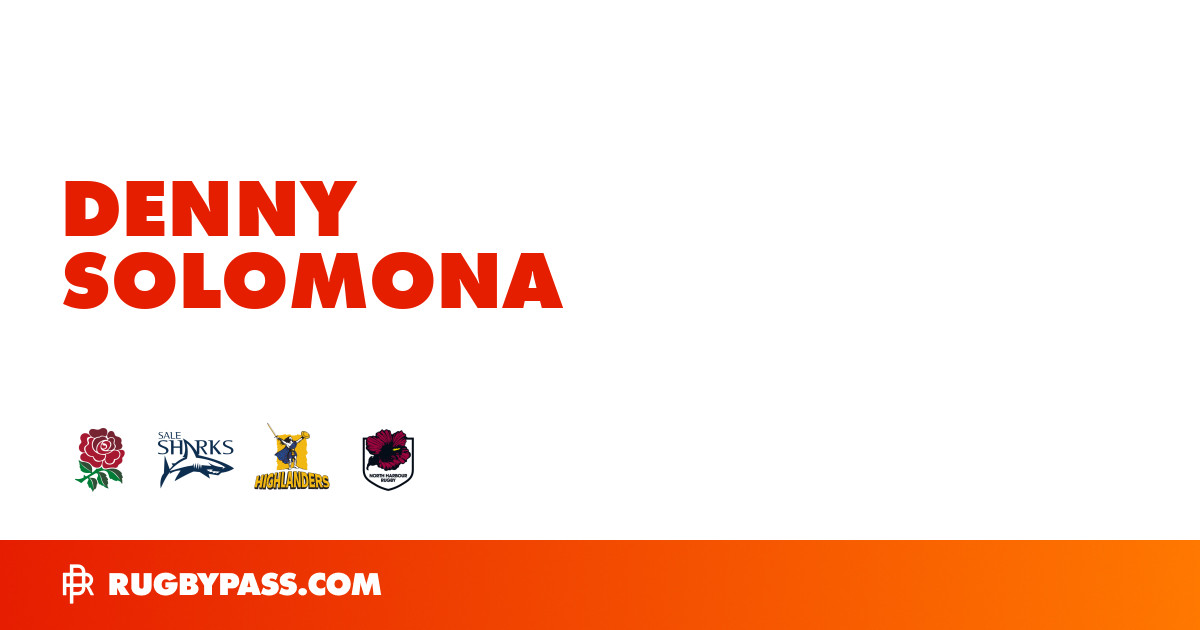 Denny Solomona Rugby Bio | News, Stats, Age, Height & Team | RugbyPass