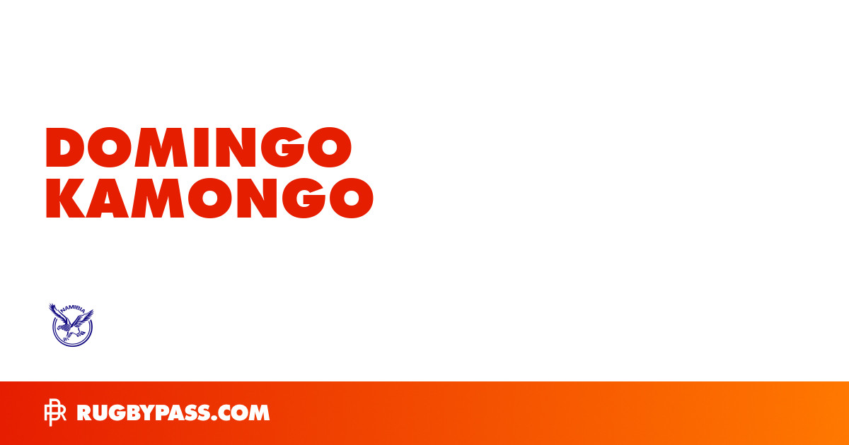 Domingo Kamongo Rugby Bio | News, Stats, Age, Height & Team | RugbyPass