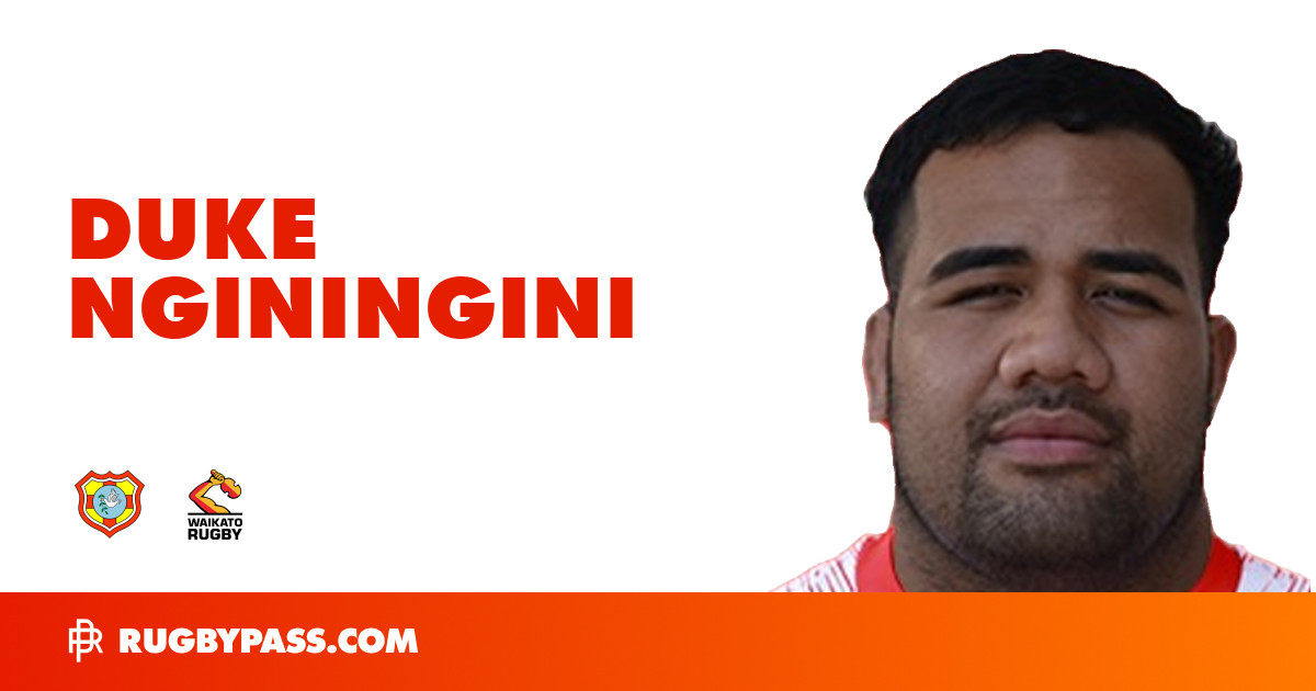 Duke Nginingini Rugby Bio | News, Stats, Age, Height & Team | RugbyPass