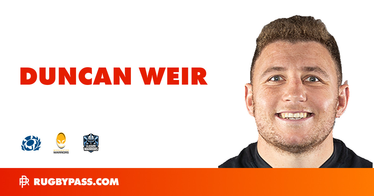 Duncan Weir Rugby Bio | News, Stats, Age, Height & Team | RugbyPass