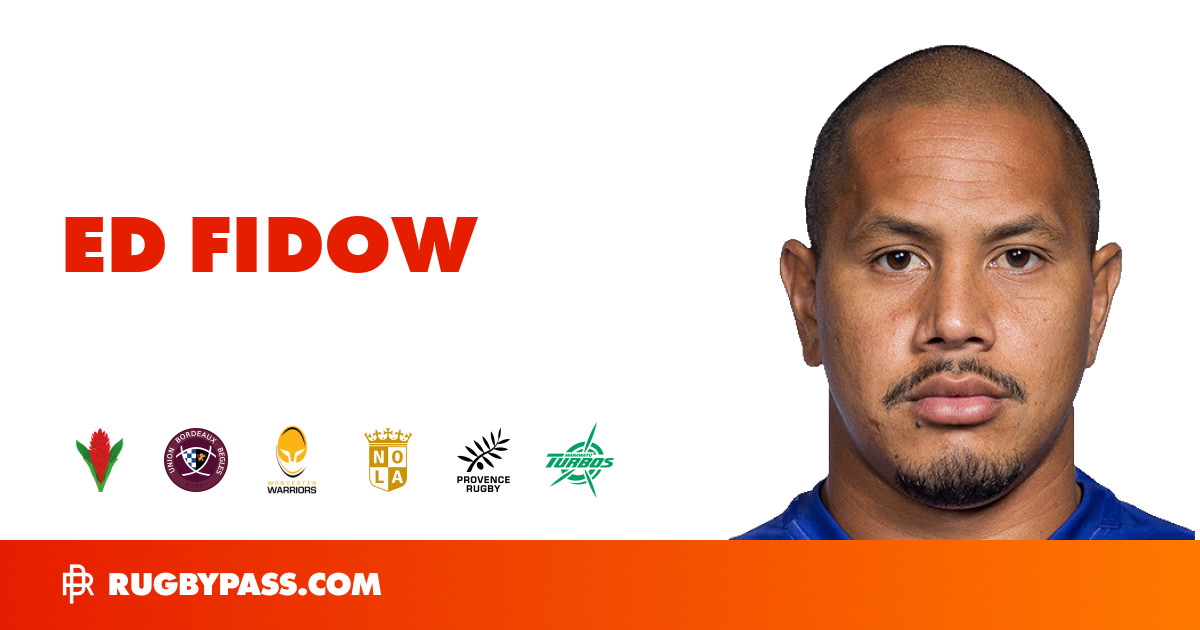 Ed Fidow Rugby Bio | News, Stats, Age, Height & Team | RugbyPass