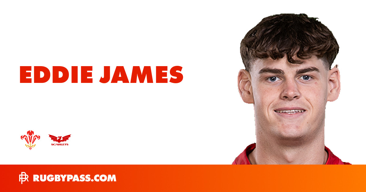 Eddie James Rugby Bio | News, Stats, Age, Height & Team | RugbyPass