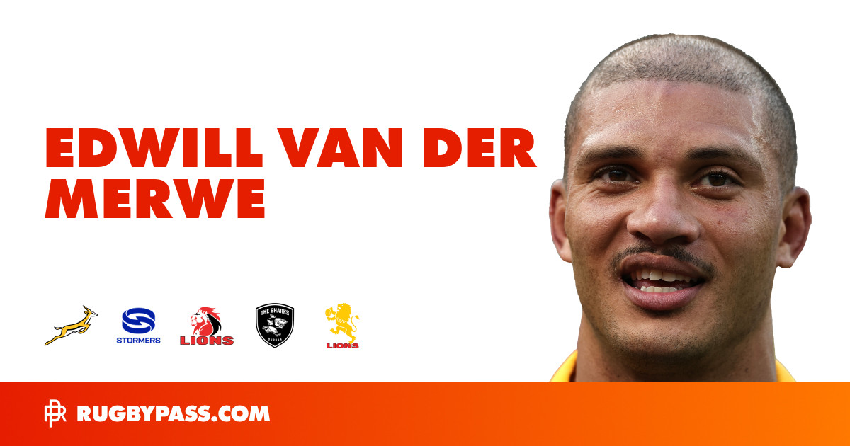 Edwill Van Der Merwe Rugby Bio | News, Stats, Age, Height & Team ...