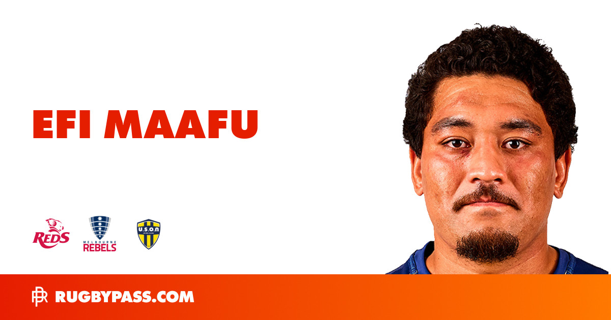 Efi Maafu Rugby Bio | News, Stats, Age, Height & Team | RugbyPass