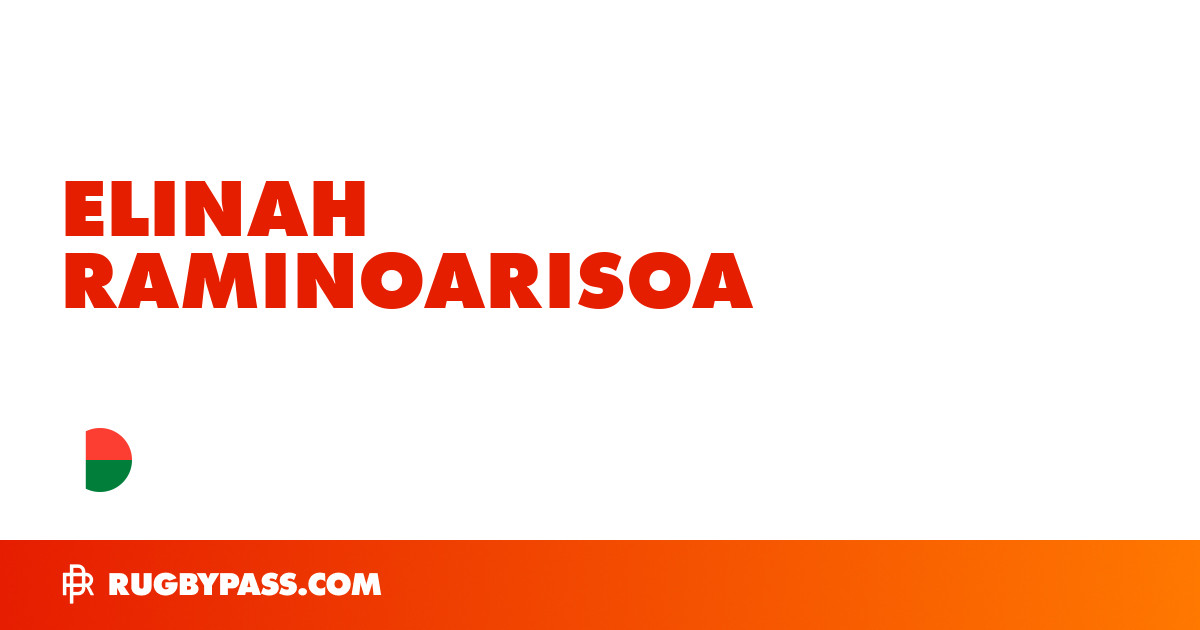 Elinah Raminoarisoa Rugby Bio | News, Stats, Age, Height & Team | RugbyPass