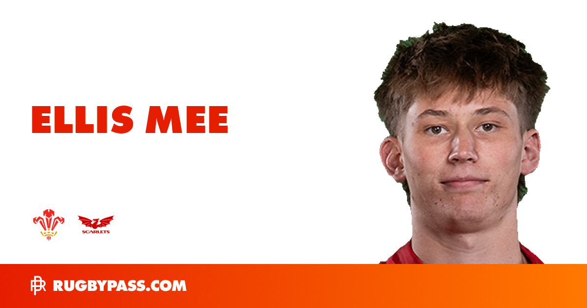 Ellis Mee Rugby Bio | News, Stats, Age, Height & Team | RugbyPass