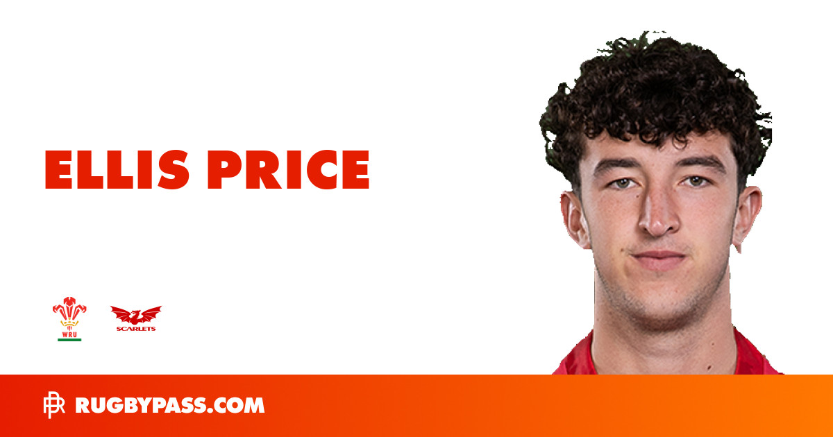 Ellis Price Rugby Bio | News, Stats, Age, Height & Team | RugbyPass
