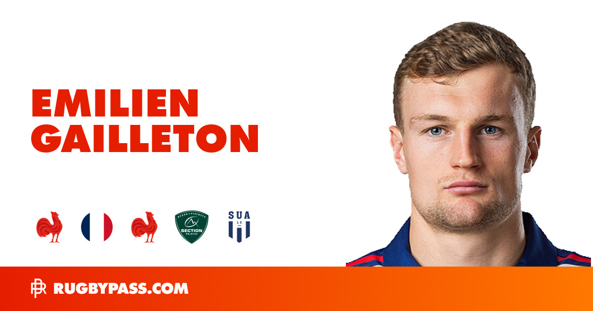 Emilien Gailleton Rugby Bio | News, Stats, Age, Height & Team | RugbyPass