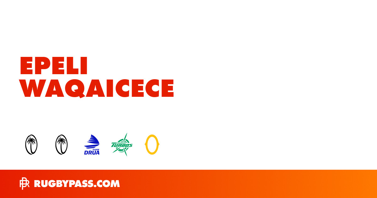 Epeli Waqaicece Rugby Bio | News, Stats, Age, Height & Team | RugbyPass