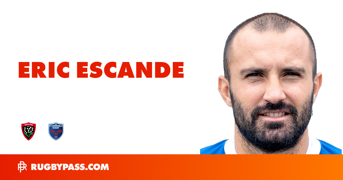 Eric Escande Rugby Bio | News, Stats, Age, Height & Team | RugbyPass