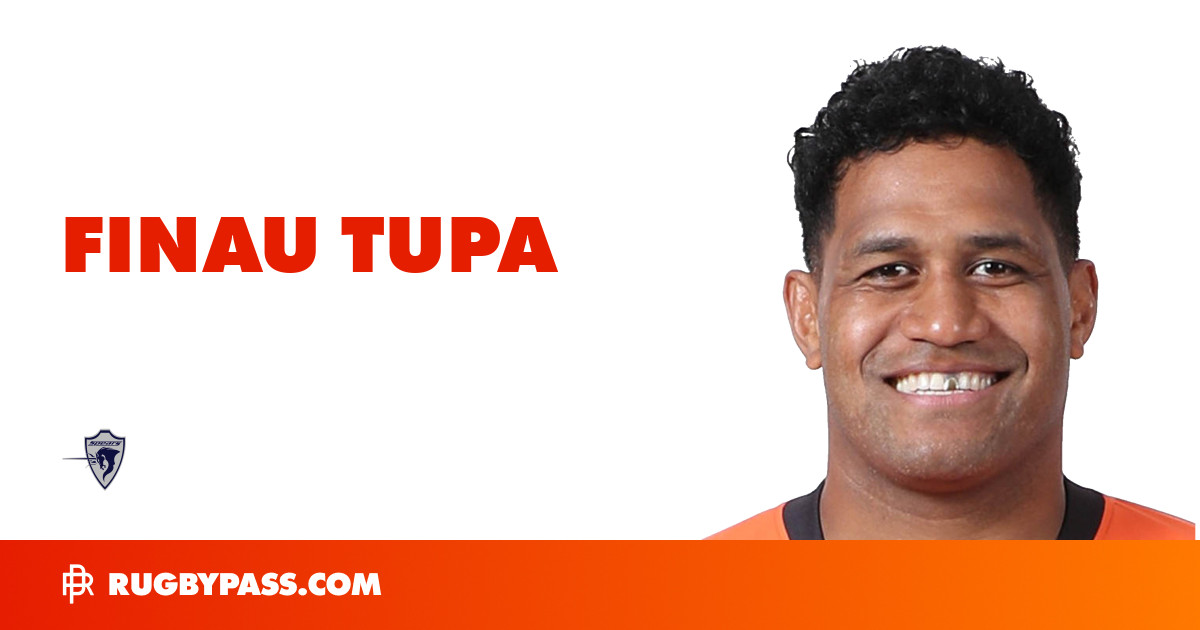 Finau Tupa Rugby Bio | News, Stats, Age, Height & Team | RugbyPass