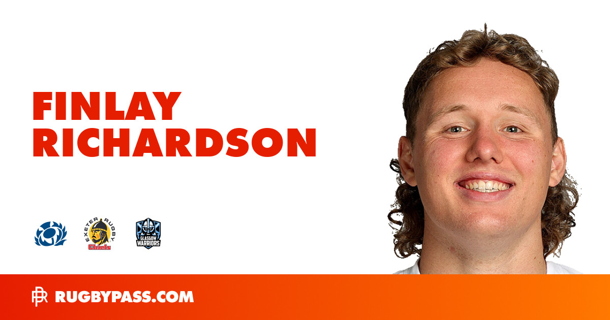 Finlay Richardson Rugby Bio | News, Stats, Age, Height & Team | RugbyPass