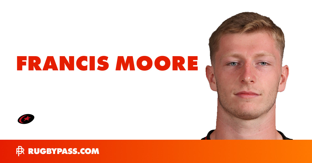 Francis Moore Rugby Bio | News, Stats, Age, Height & Team | RugbyPass